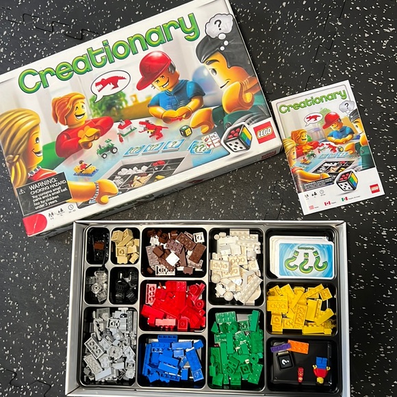 Lego | Toys | Lego Creationary Game Number 3844 And Robo Champ 3835 | Poshmark